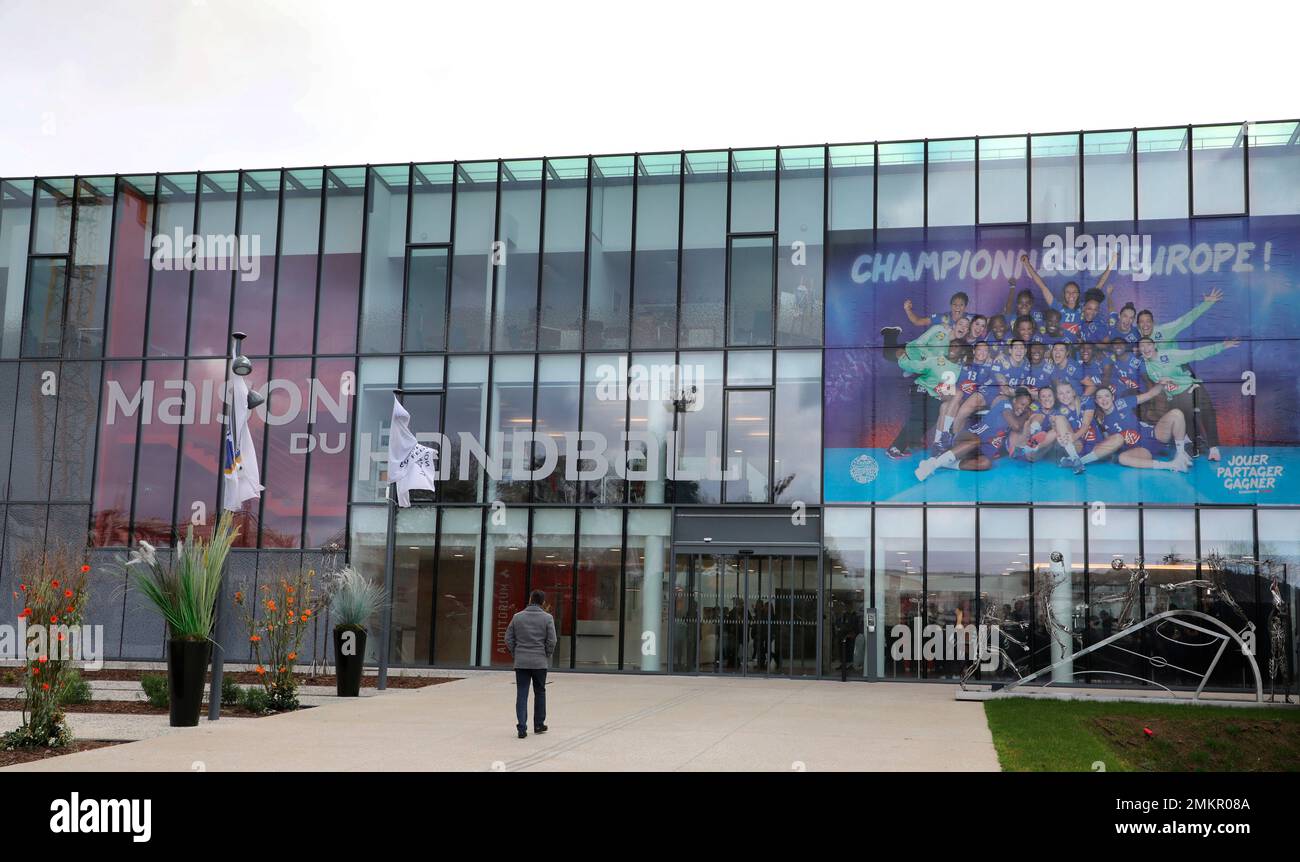 View of the new French National Handball Complex "Maison du Handball ...