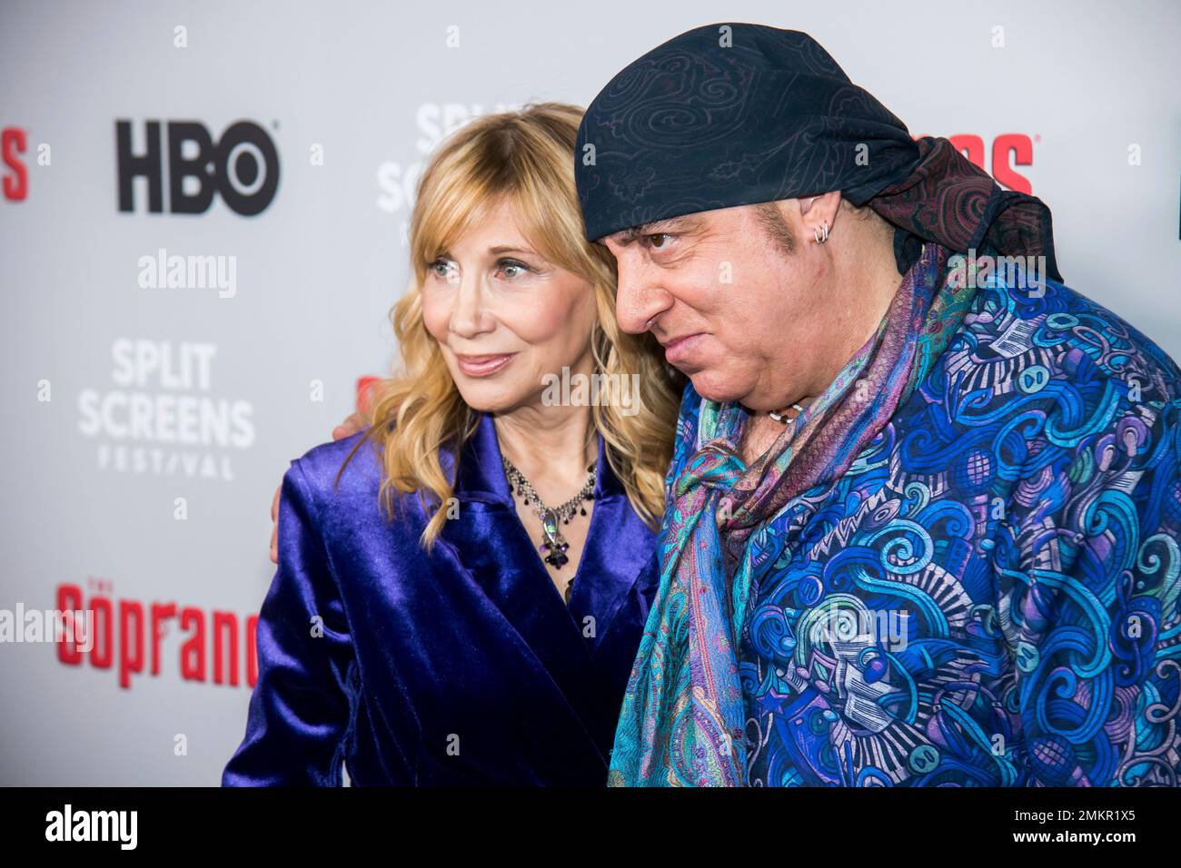 Steven Van Zandt and Maureen Van Zandt, attend HBO's "The Sopranos ...