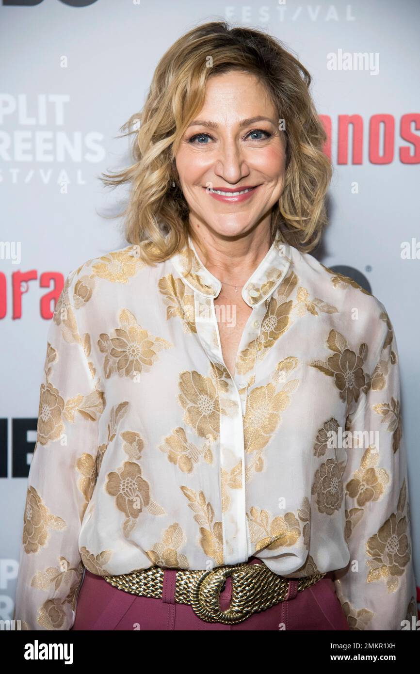 Edie Falco attends HBO's "The Sopranos" 20th anniversary at the SVA ...