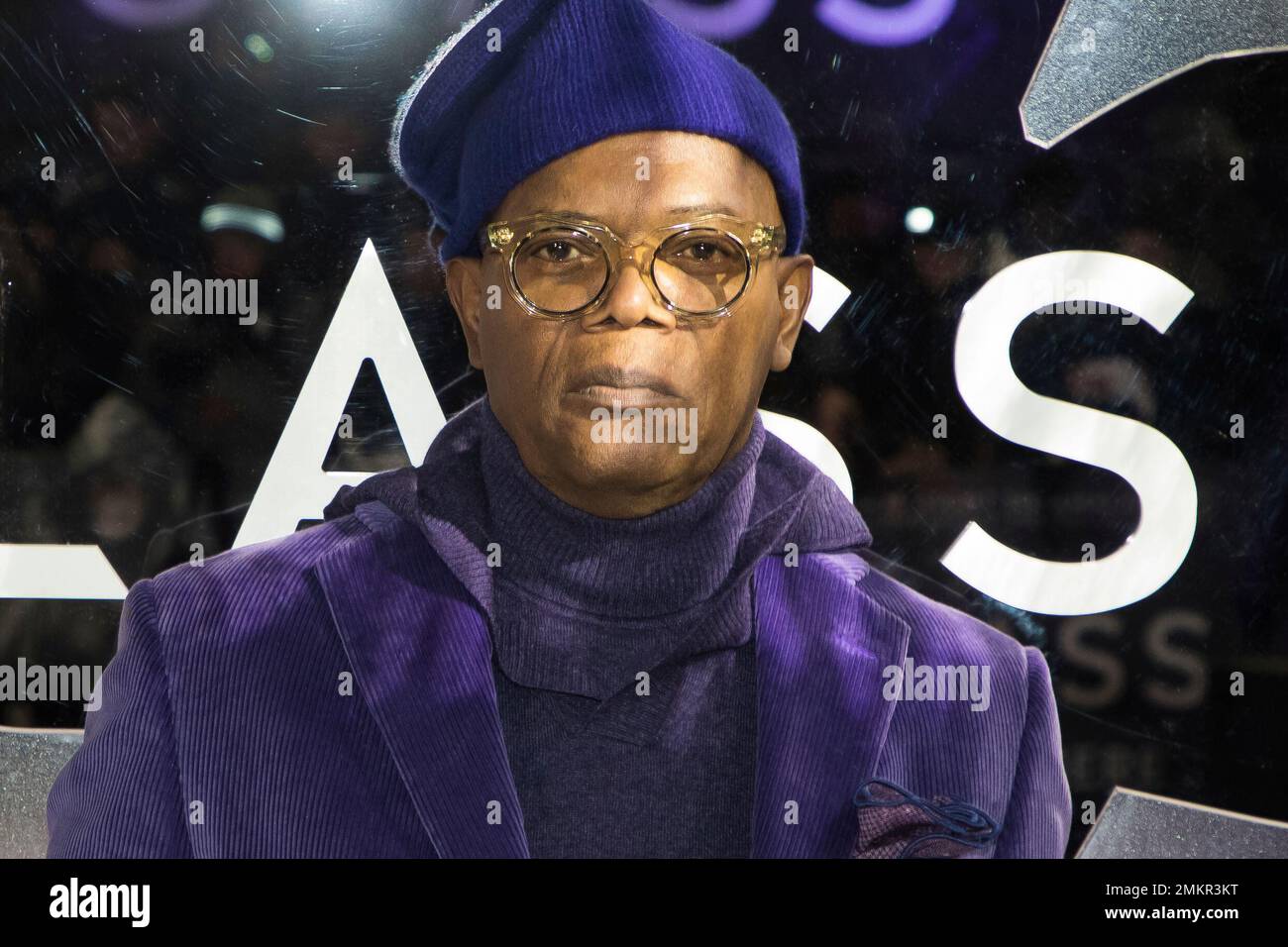 Actor Samuel L. Jackson poses for photographers upon arrival at the ...
