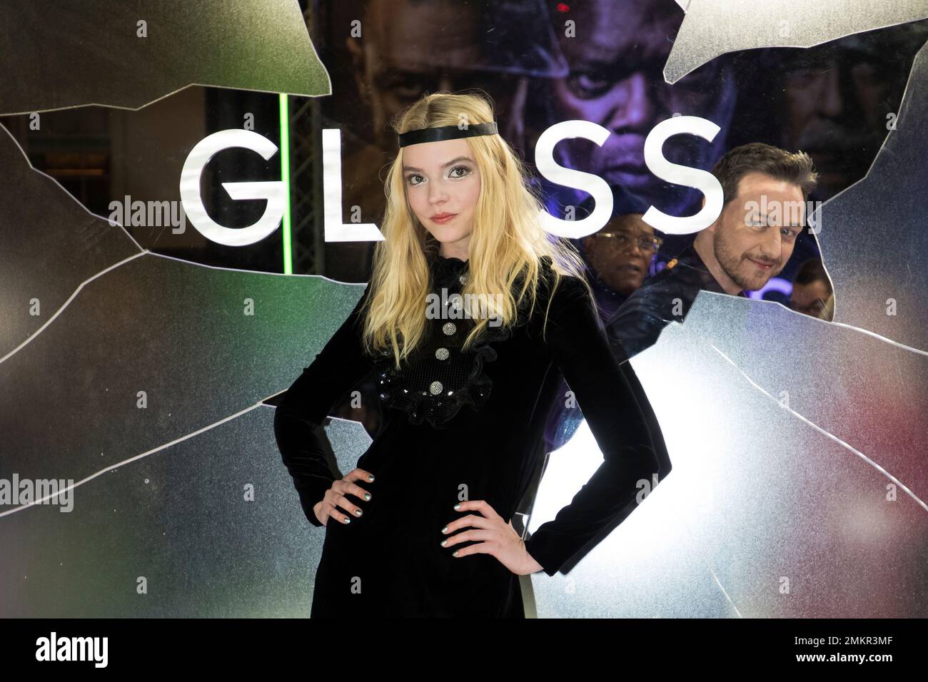 Actress Anya Taylor-Joy poses for photographers upon arrival at the ...