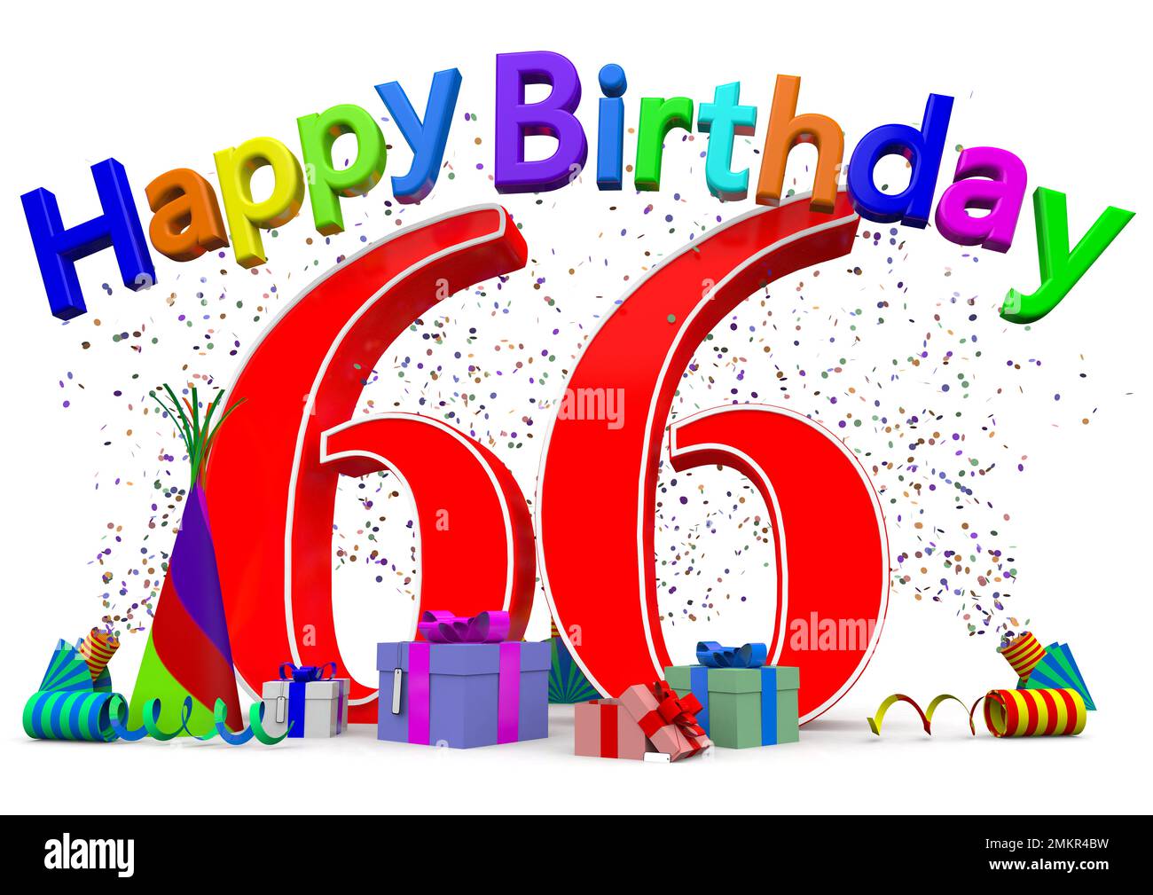 A Big Number With Presents Confetti And The Lettering Happy Birthday a-big-number-with-presents-confetti-and-the-lettering-happy-birthday