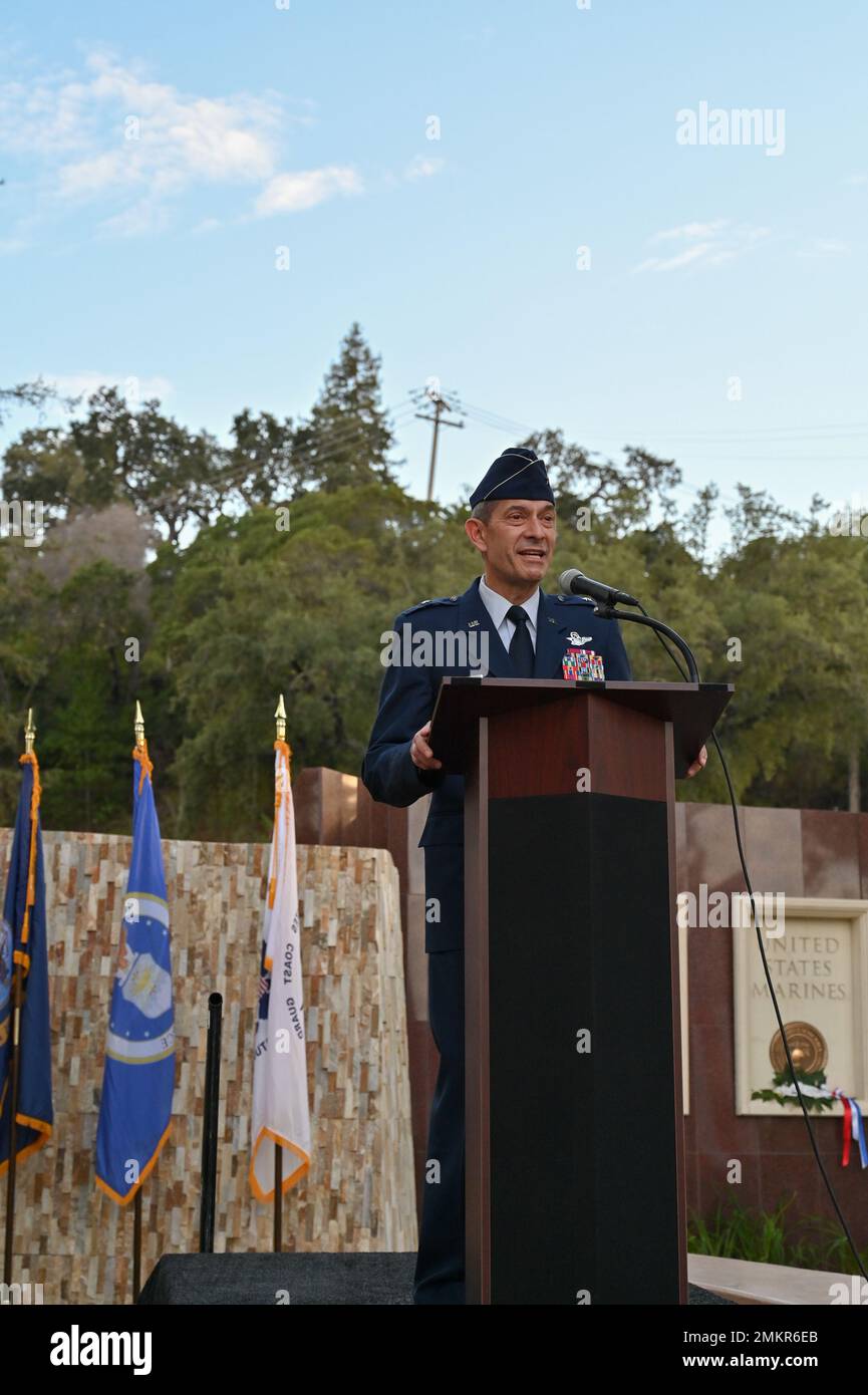 U.S. Air Force Brig. Gen. Steven J. Butow, commander of the California ...