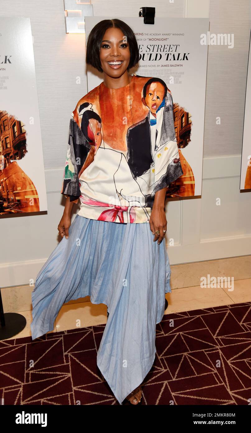 Actress Gabrielle Union poses before a special screening of the film ...