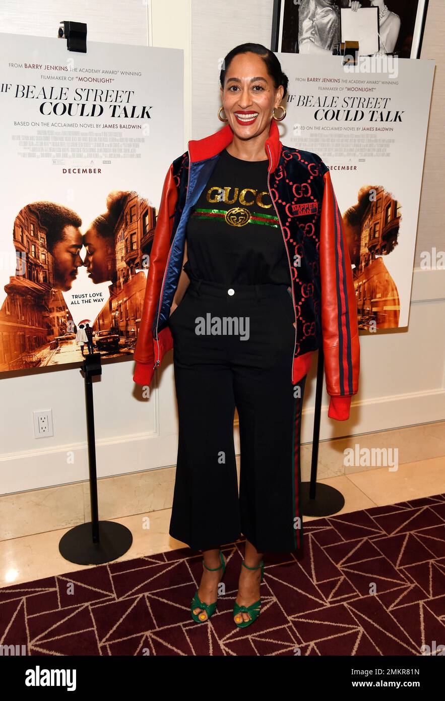 Event host Tracee Ellis Ross poses before a special screening of the ...