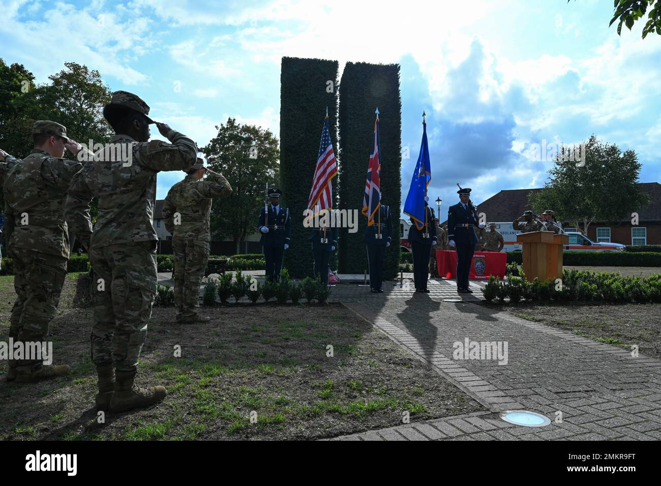 Emergency responders from Royal Air Force Mildenhall, RAF Lakenheath ...
