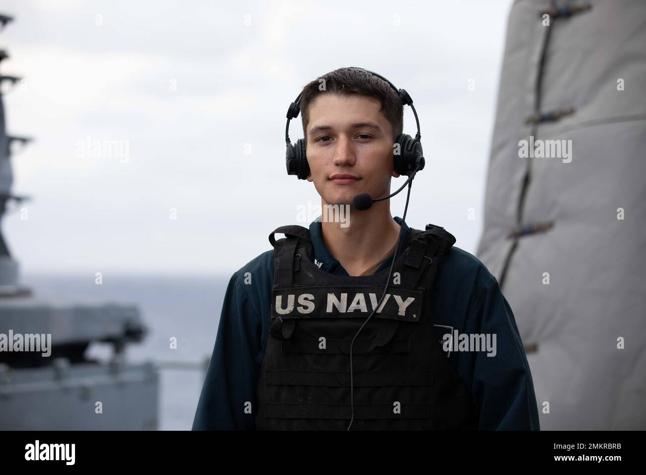 220911-N-LK647-0067 ATLANTIC OCEAN (Sep. 11, 2022) Fire Controlman 3rd ...