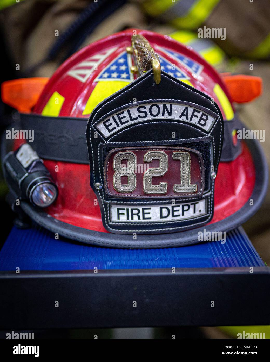 Firefighters from the 354th Civil Engineer Squadron attend the ...