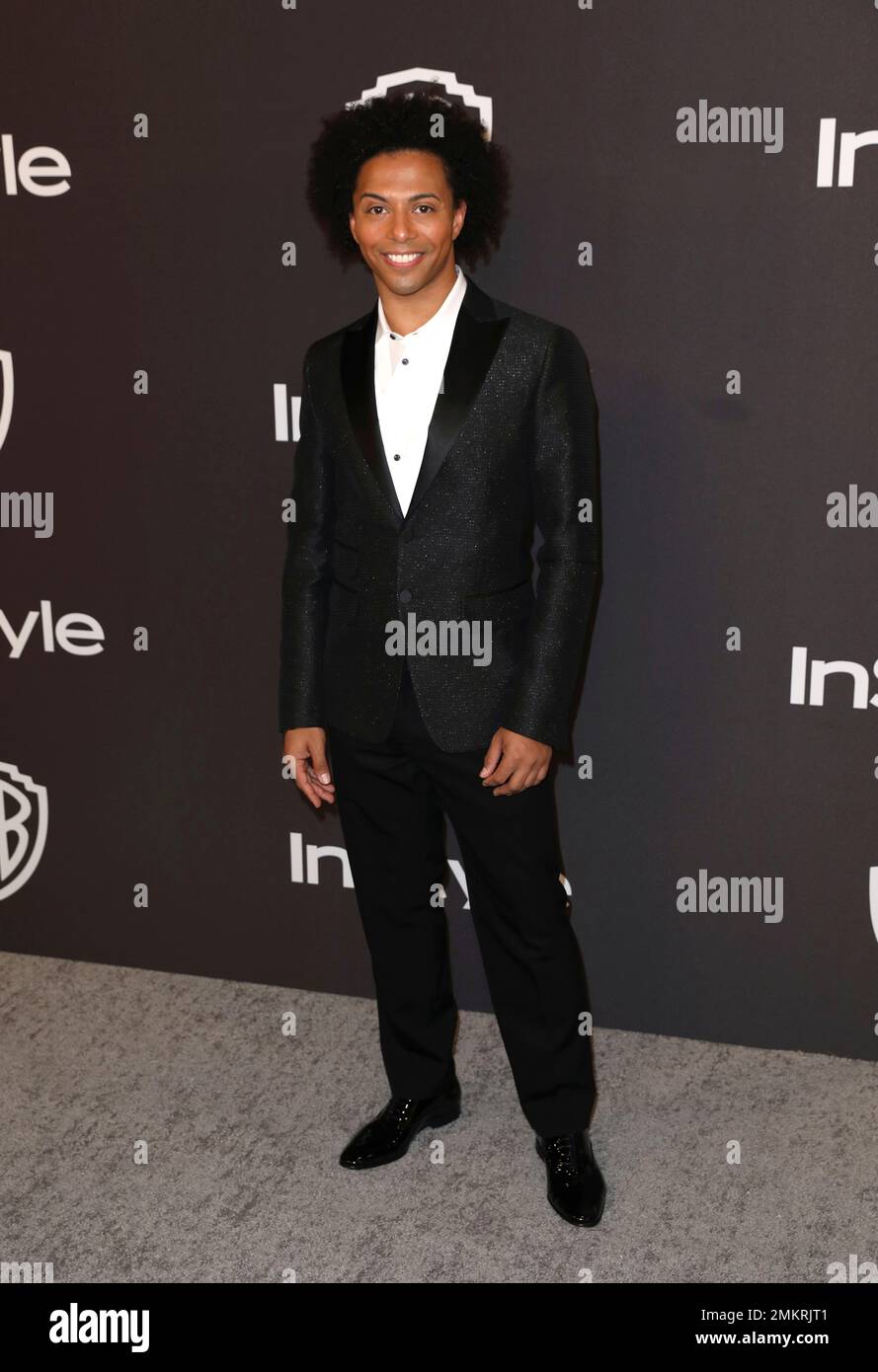 D.J. 'Shangela' Pierce arrives at the InStyle and Warner Bros. Golden ...