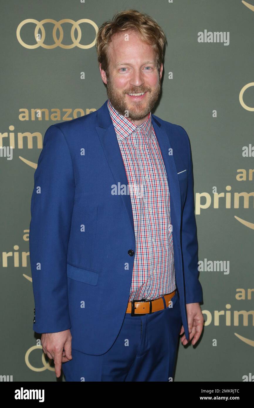 David Sullivan arrives at the Amazon Golden Globes afterparty at the ...