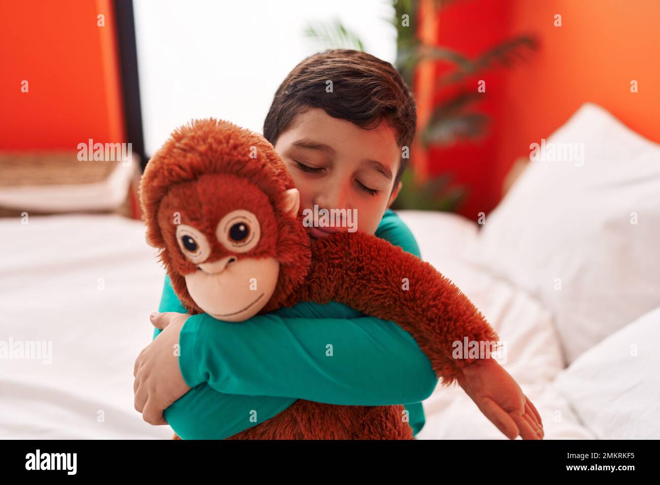 Monkey hugging person hi-res stock photography and images - Alamy