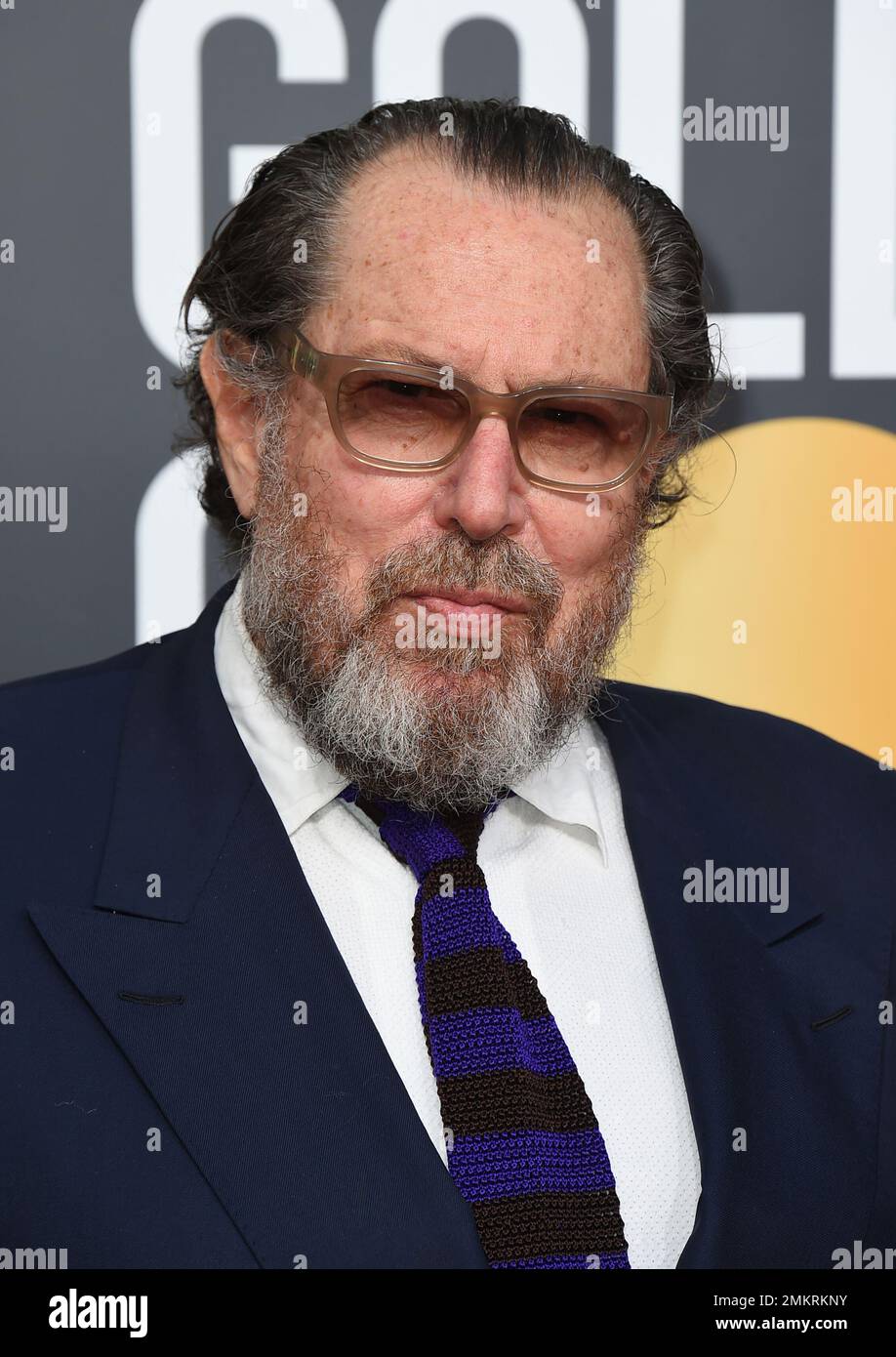 Julian Schnabel arrives at the 76th annual Golden Globe Awards at the ...