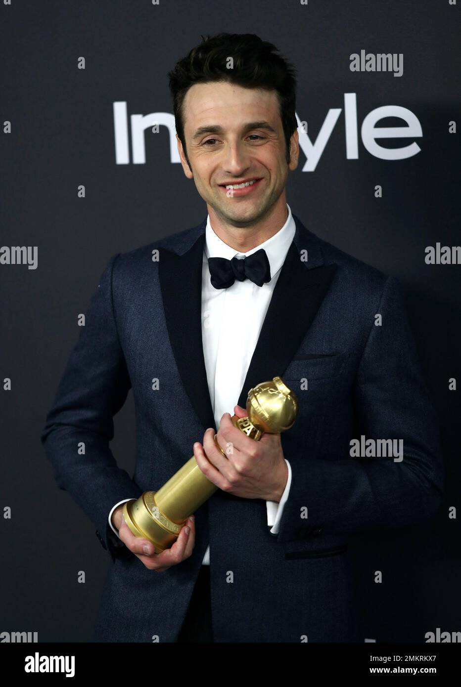 Justin Hurwitz, winner of the award for best original score, motion ...