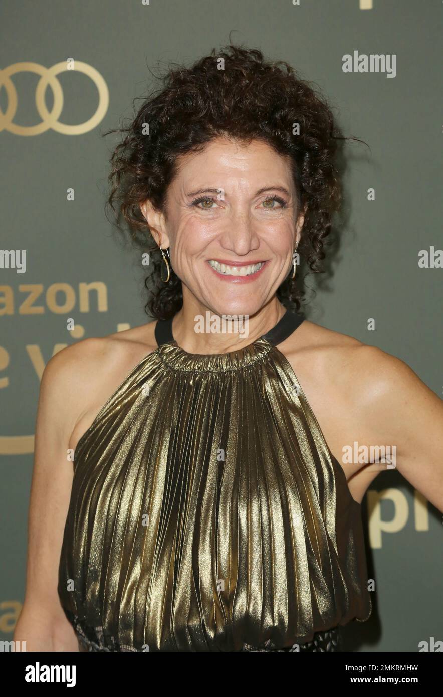 Amy Aquino arrives at the Amazon Golden Globes afterparty at the ...
