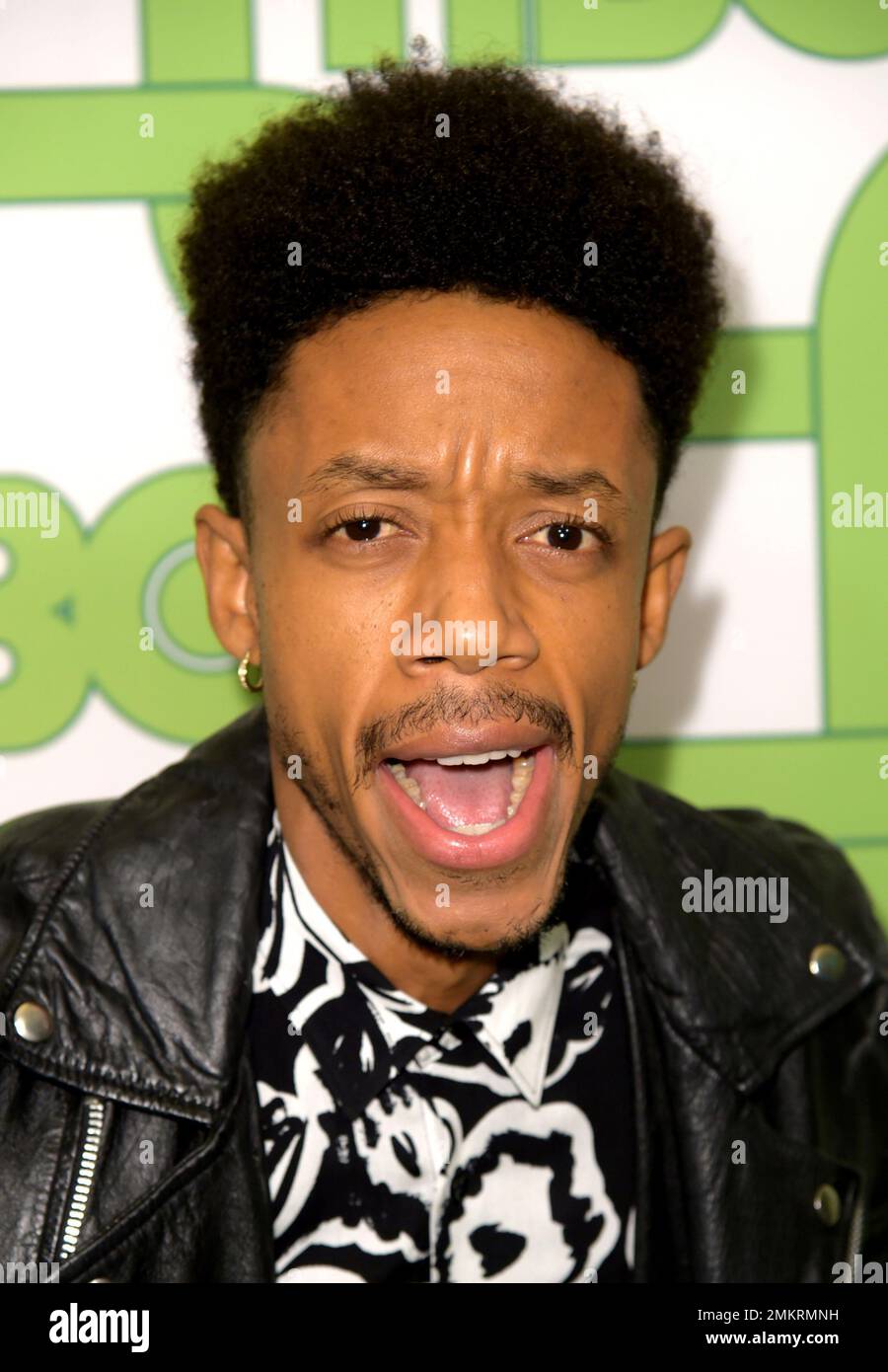 Darrell Britt-Gibson arrives at the HBO Golden Globes afterparty at the ...