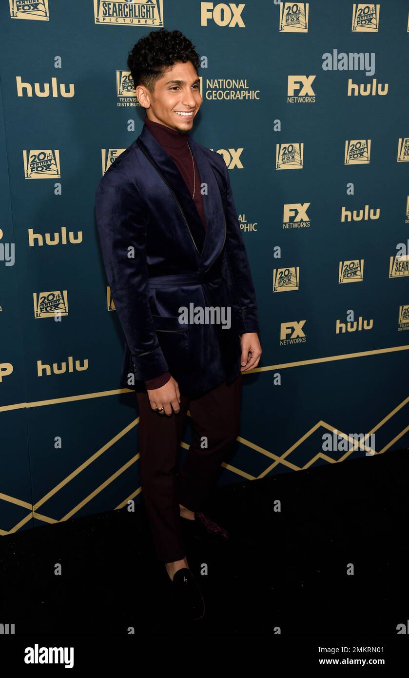 Angel Bismark Curiel arrives at the Fox afterparty at the Beverly ...
