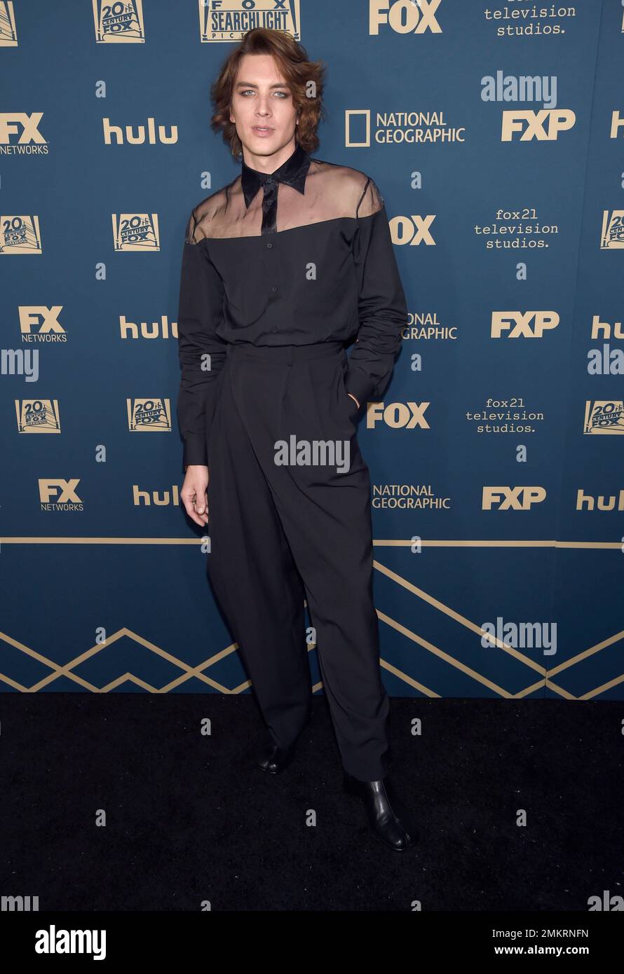 Cody Fern arrives at the Fox afterparty at the Beverly Hilton Hotel on ...