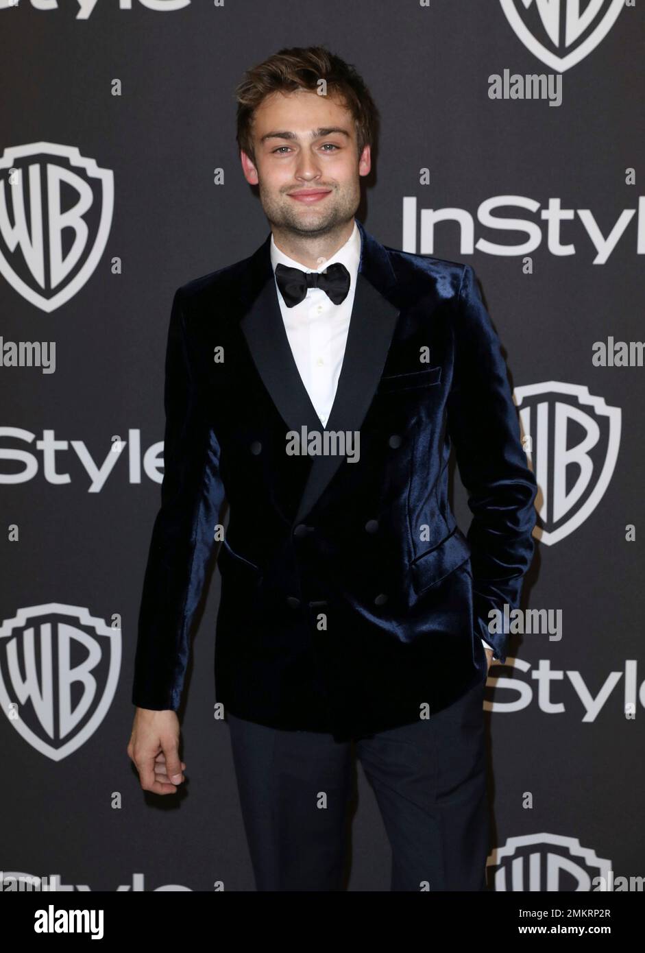 Douglas Booth arrives at the InStyle and Warner Bros. Golden Globes ...