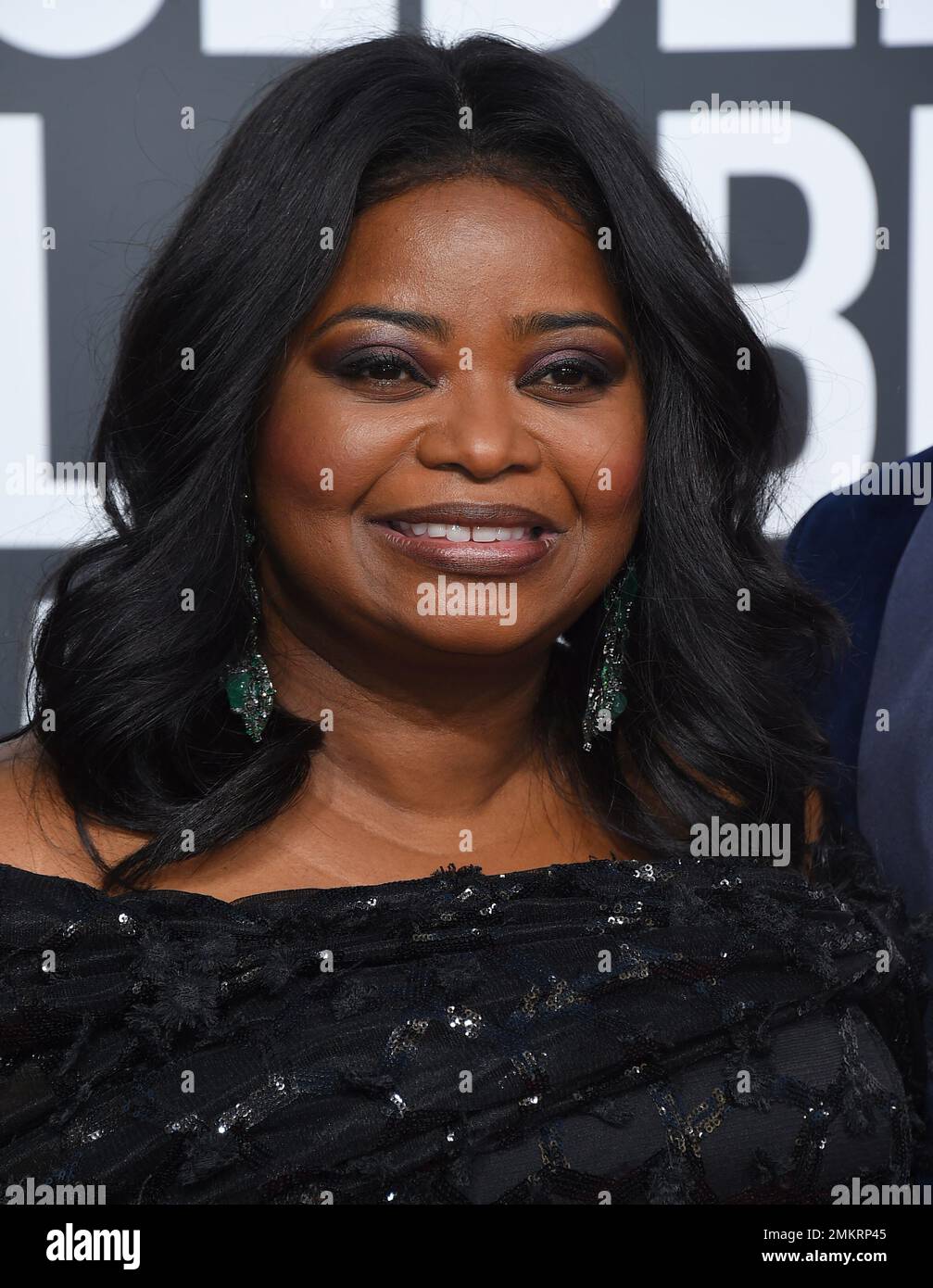 Octavia Spencer arrives at the 76th annual Golden Globe Awards at the ...
