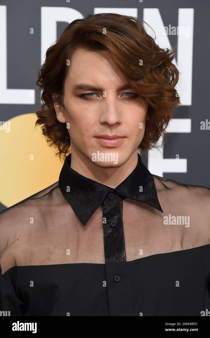 Cody Fern arrives at the 76th annual Golden Globe Awards at the Beverly ...
