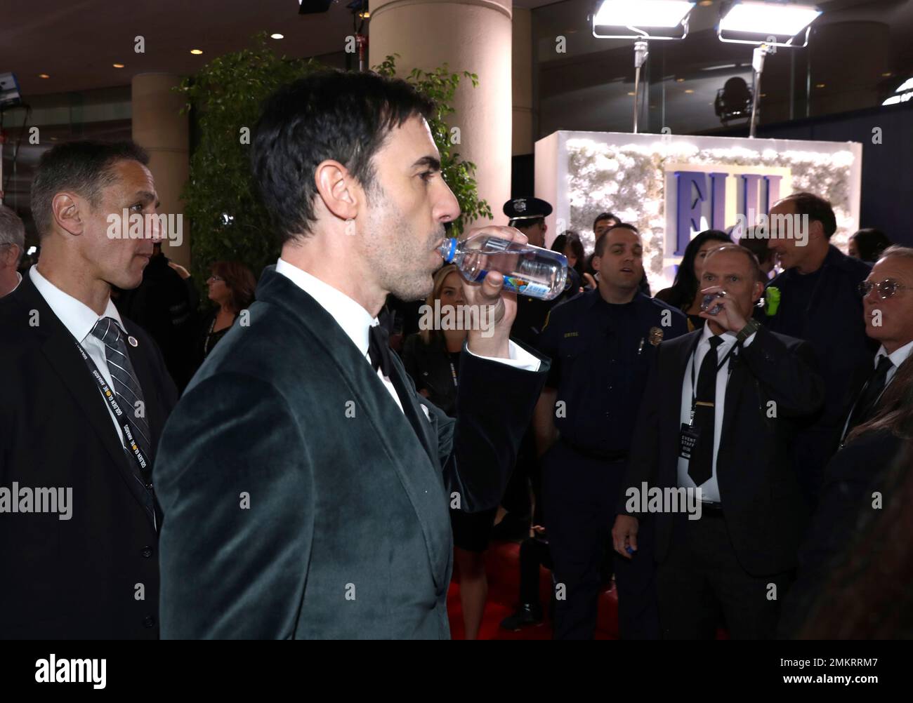 Sacha Baron Cohen at the 76th annual Golden Globe® Awards with FIJI ...