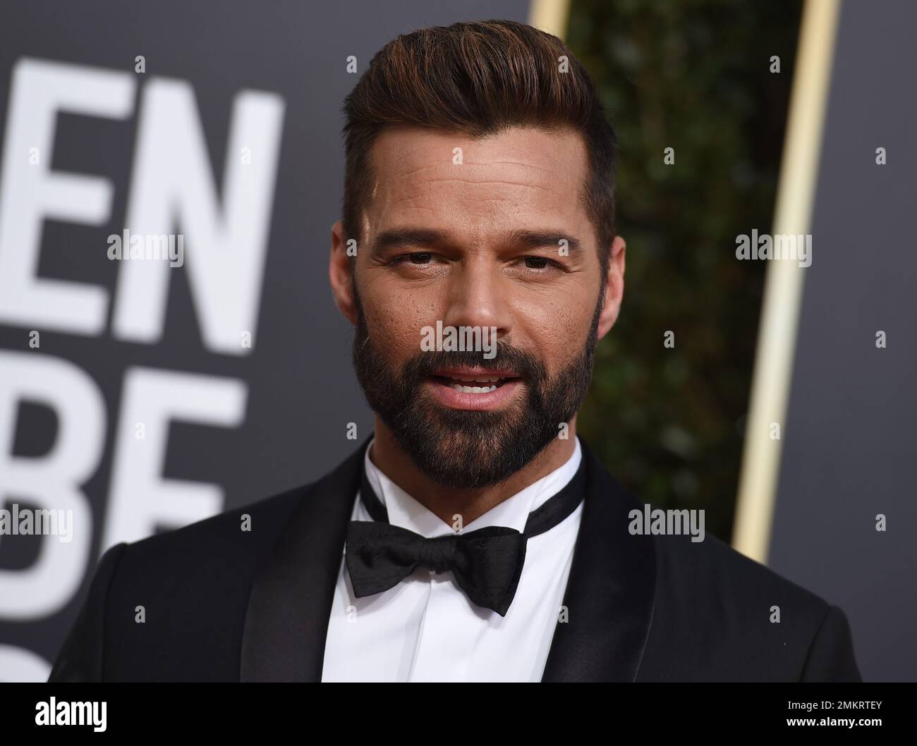 Ricky Martin arrives at the 76th annual Golden Globe Awards at the ...