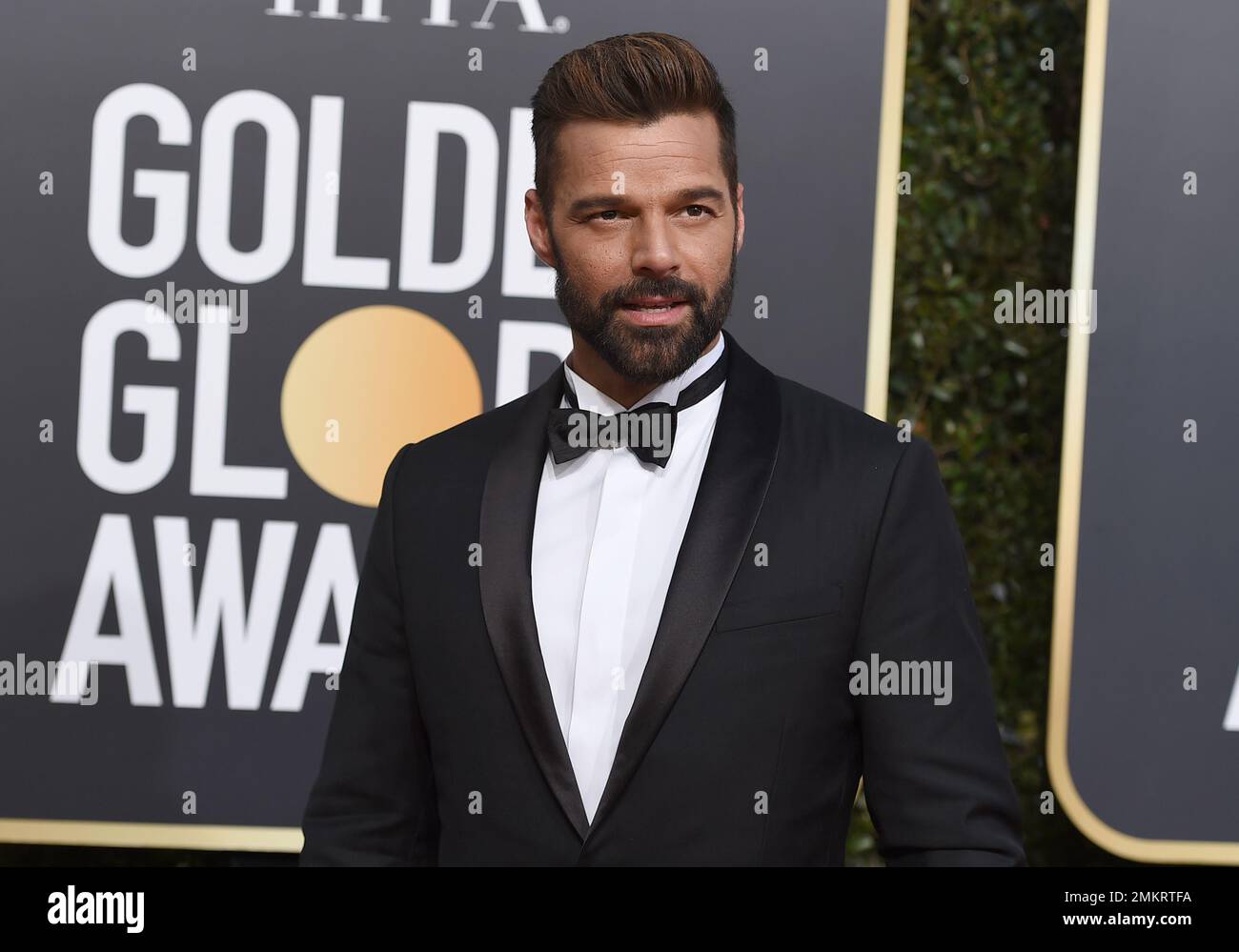 Ricky Martin arrives at the 76th annual Golden Globe Awards at the ...