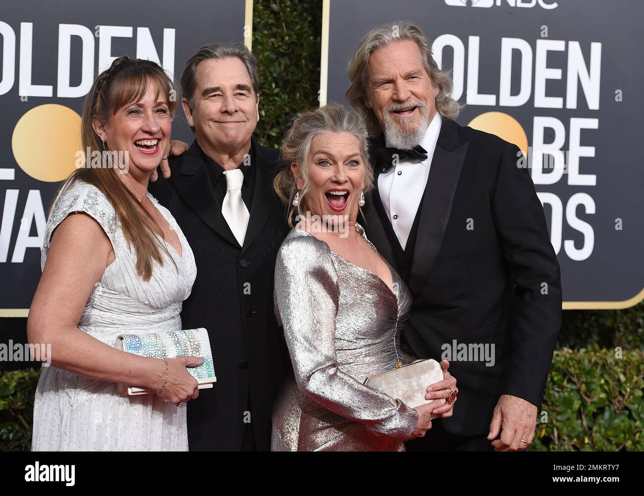 Wendy Treece, from left, Beau Bridges, Jeff Bridges and Susan Geston ...