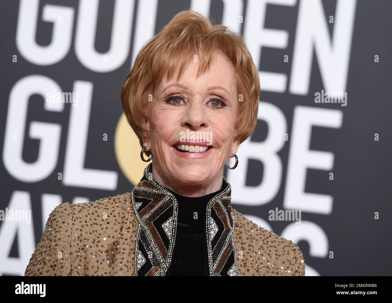 Carol Burnett arrives at the 76th annual Golden Globe Awards at the Beverly Hilton Hotel on ...
