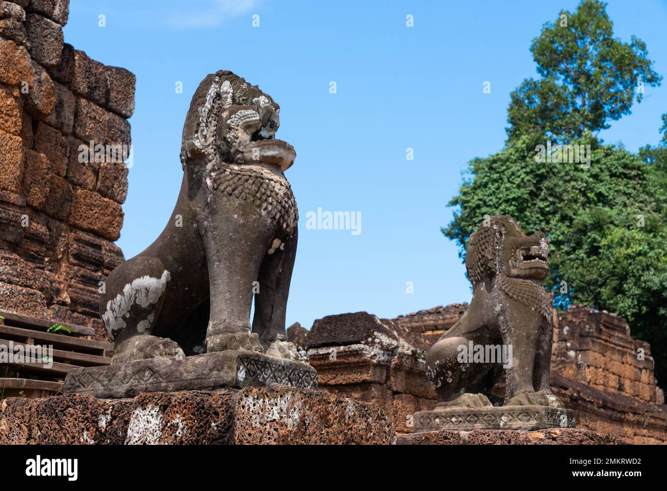 Sword temple in Cambodia Stock Photo - Alamy