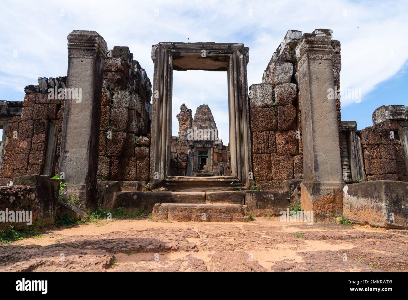 Sword temple in Cambodia Stock Photo - Alamy