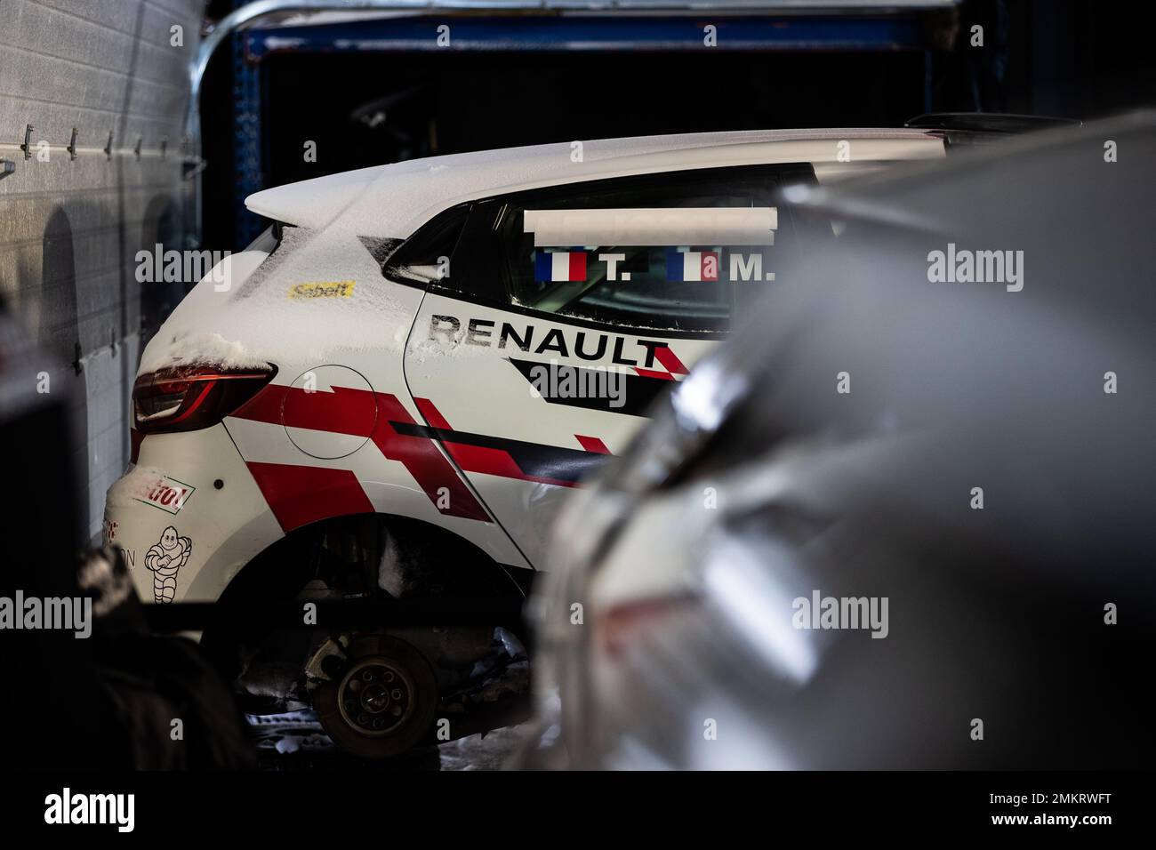 body, carrosserie, paddock during the 2023 Clio Ice Trophy 2023 ...