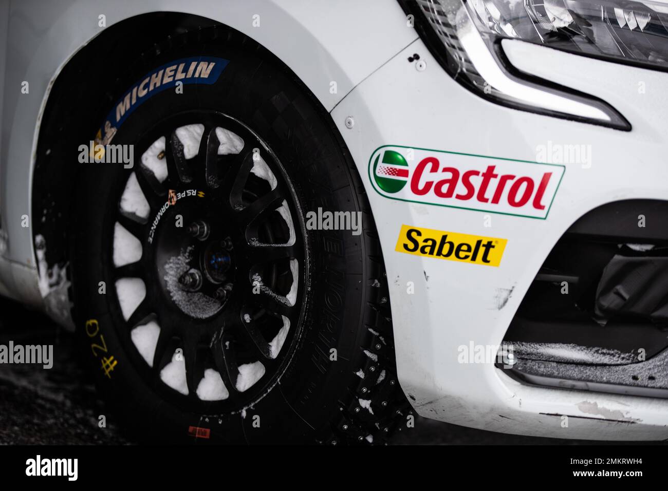 Roue michelin castrol sabelt during the 2023 Clio Ice Trophy 2023 ...