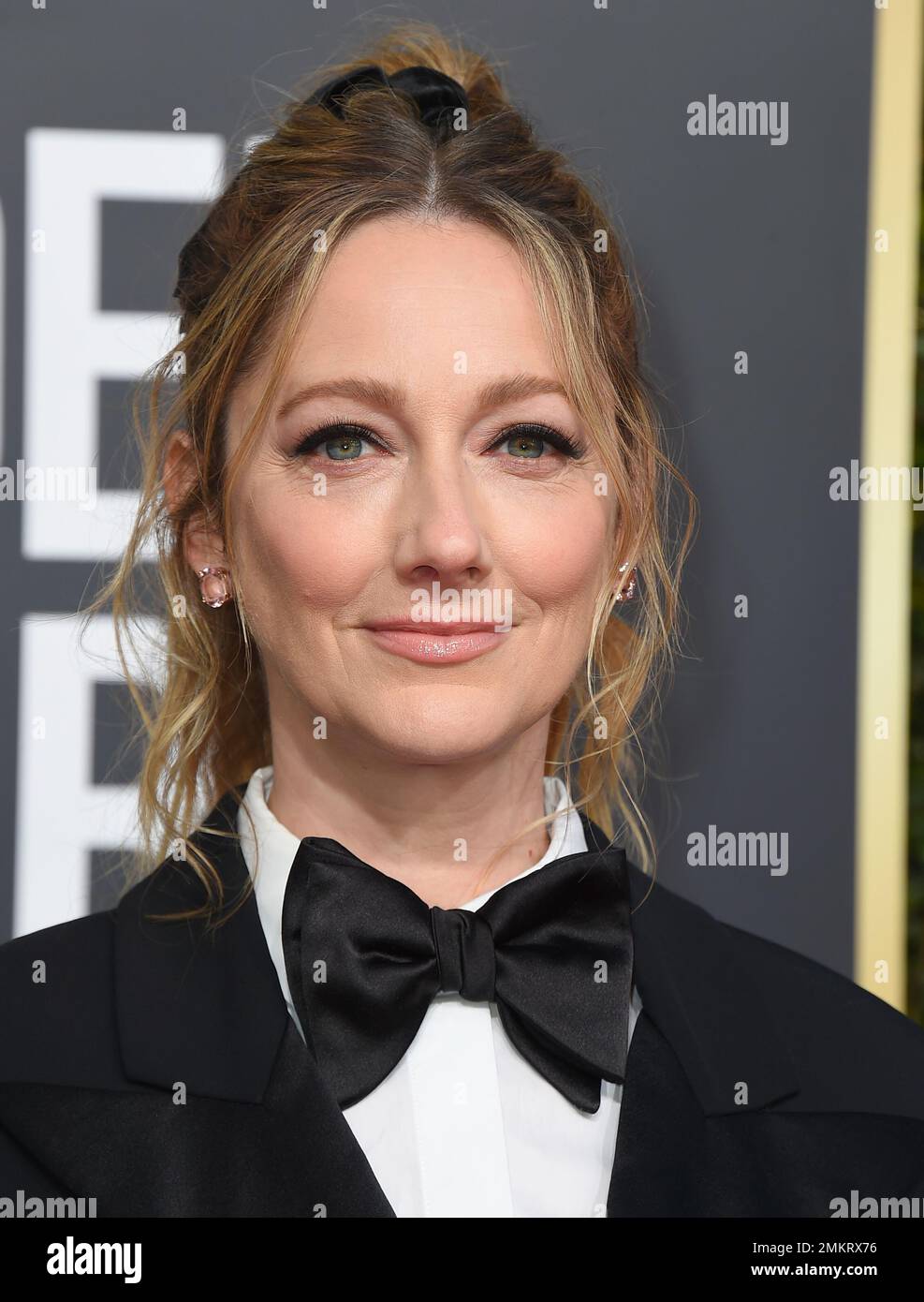 Judy Greer arrives at the 76th annual Golden Globe Awards at the ...