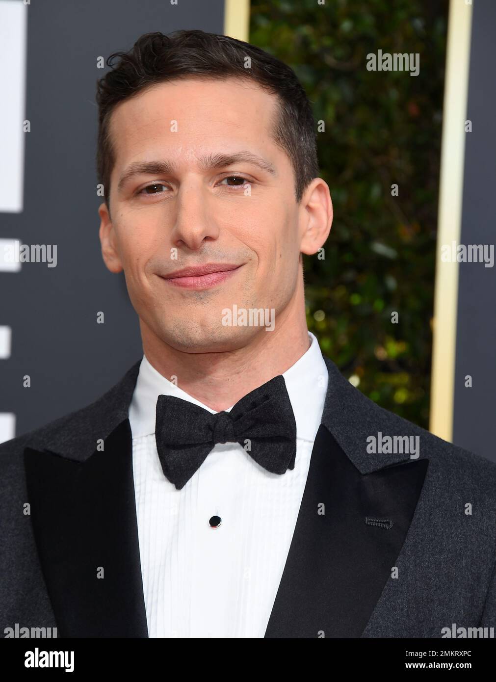 Andy Samberg arrives at the 76th annual Golden Globe Awards at the ...