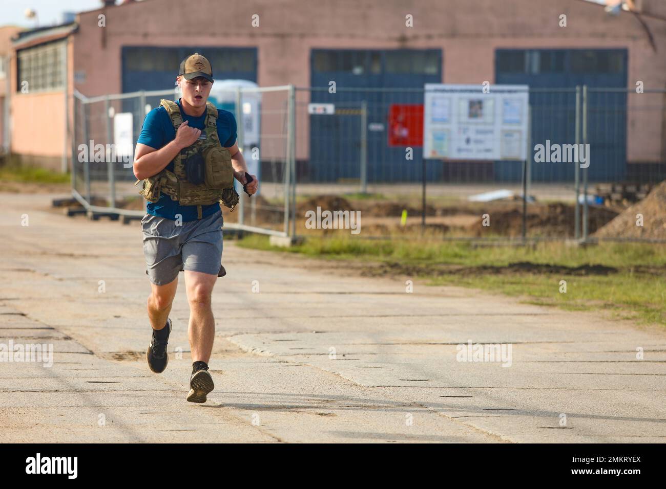 U.S. Army soldiers participate in a 9/11 Memorial Run on Sept. 11, 2022 ...