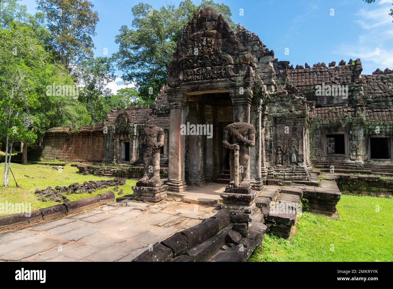 Sword temple in Cambodia Stock Photo - Alamy