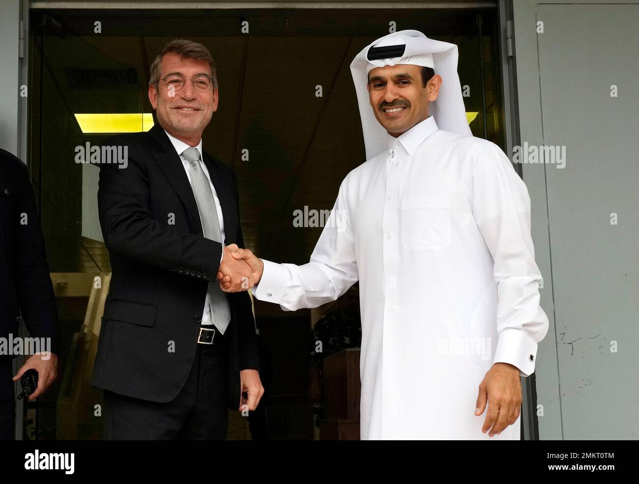 Qatar's Minister of State for Energy Affairs Saad Sherida al-Kaabi ...