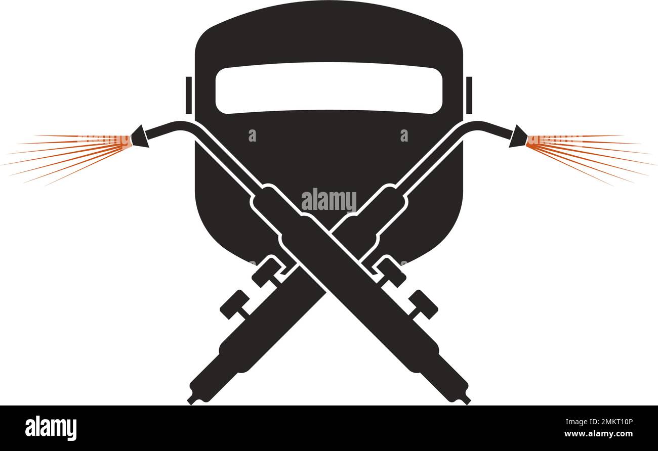 Welder pipe logo Stock Vector Images - Alamy
