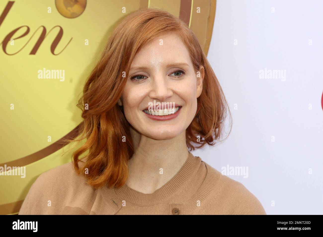 Jessica Chastain arrives at the '6th Annual Gold Meets Golden' on ...