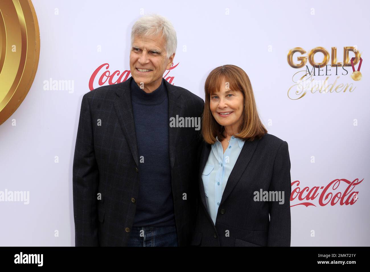 Mark Spitz, left, and Suzy Spitz arrive at the '6th Annual Gold Meets ...