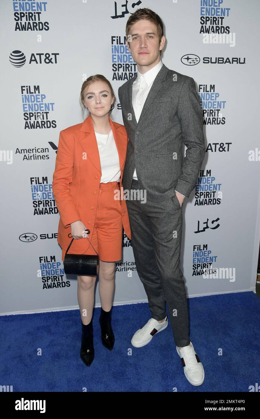 Elsie Fisher, left, and Bo Burnham attend the 2019 Film Independent ...