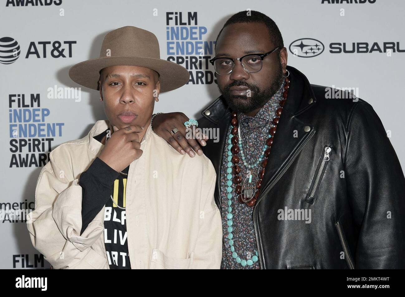 Lena Waithe, left, and Brian Tyree Henry attend the 2019 Film ...