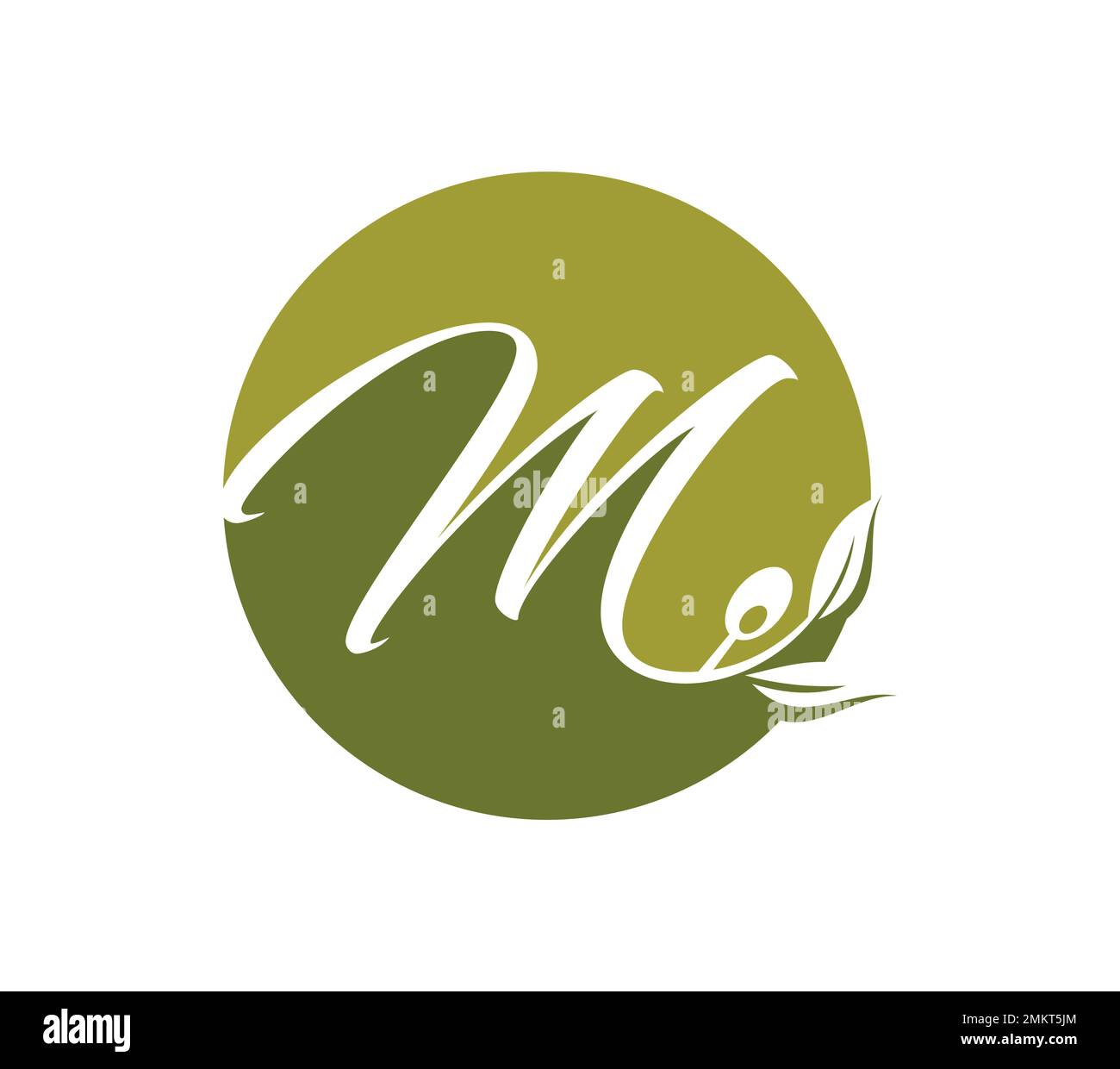 A vector illustration of Grape Vine Monogram Initial Logo Letter M Stock Vector Image & Art - Alamy