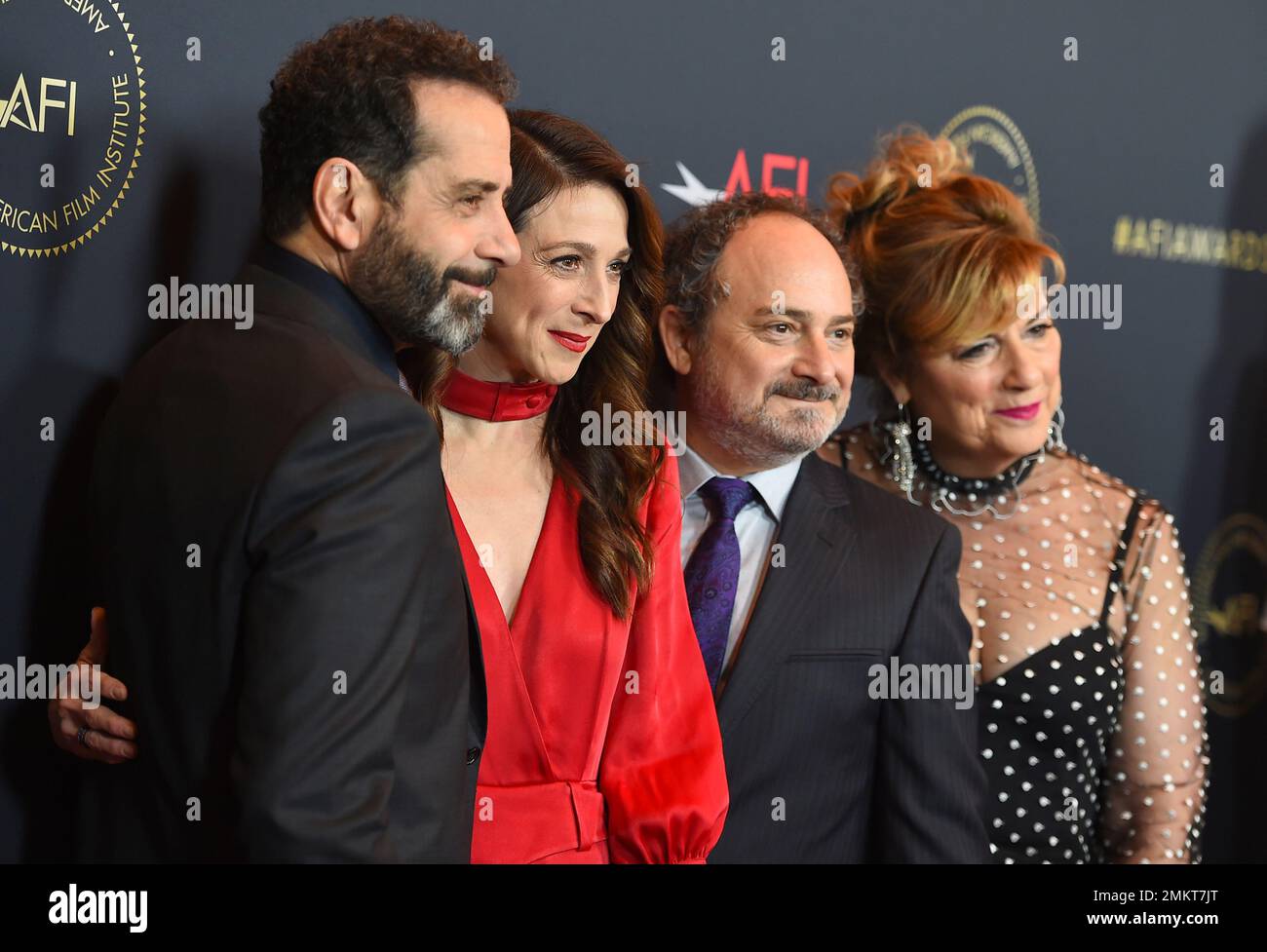 Tony Shalhoub, from left, Marin Hinkle, Kevin Pollak, and Caroline ...