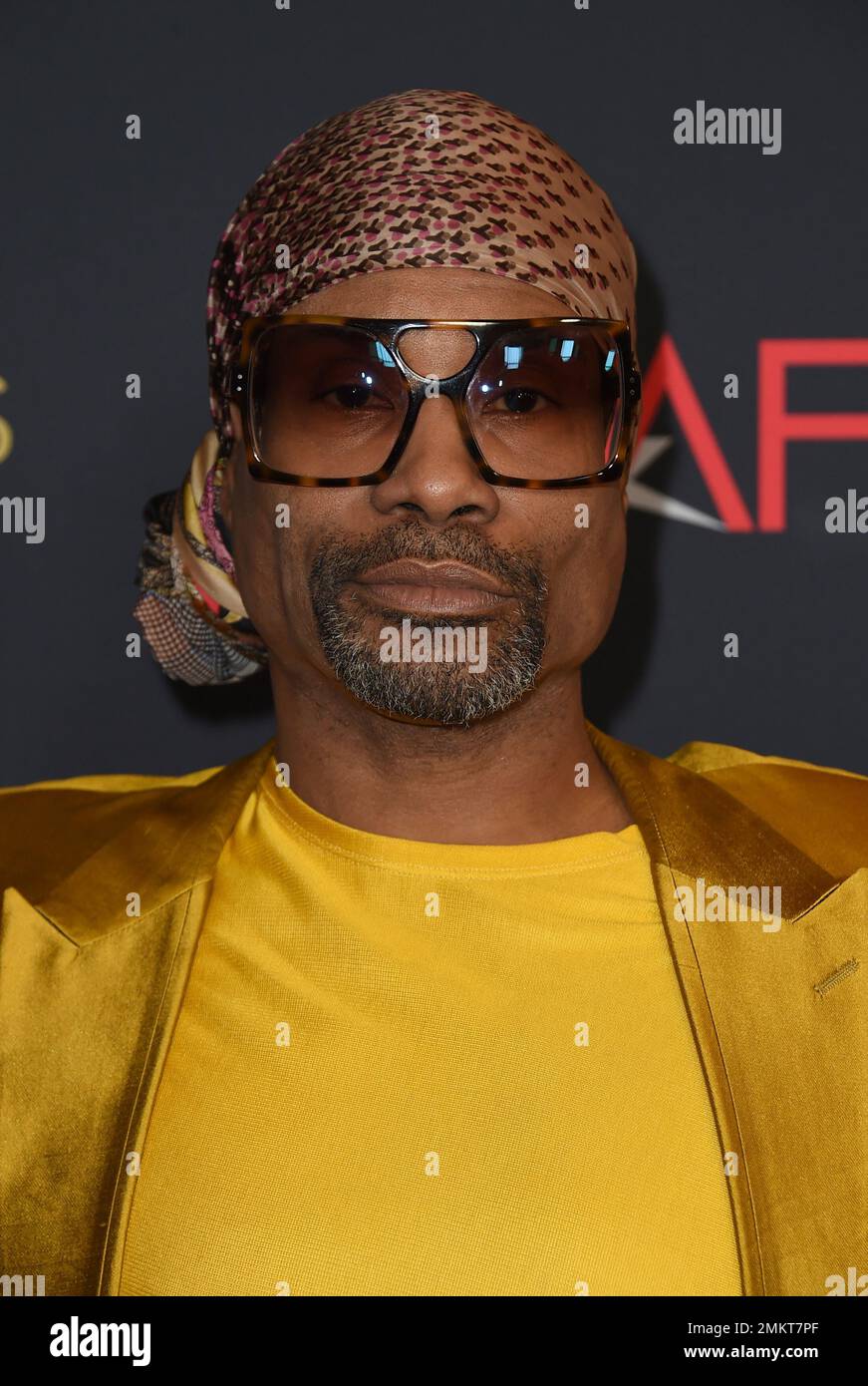 Billy Porter arrives at the AFI Awards at The Four Seasons on Friday ...