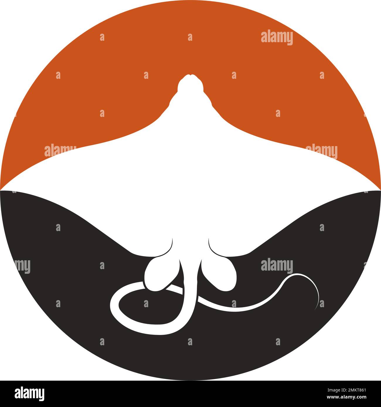 stingray vector icon illustration logo design Stock Vector Image & Art ...