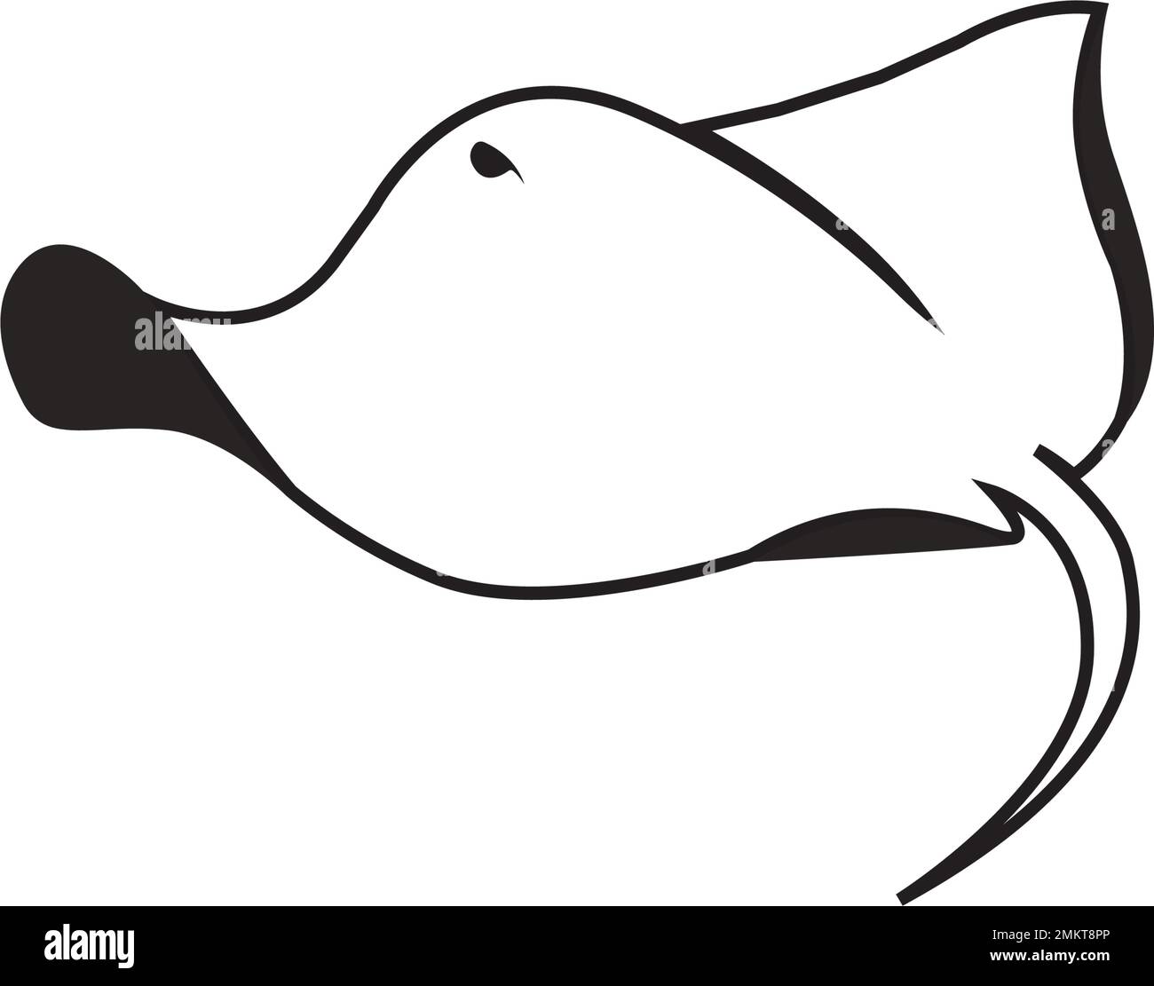 stingray vector icon illustration logo design Stock Vector Image & Art ...