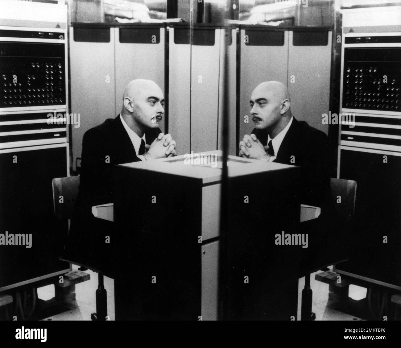 KURT RAAB in WORLD ON A WIRE (1973) -Original title: WELT AM DRAHT ...