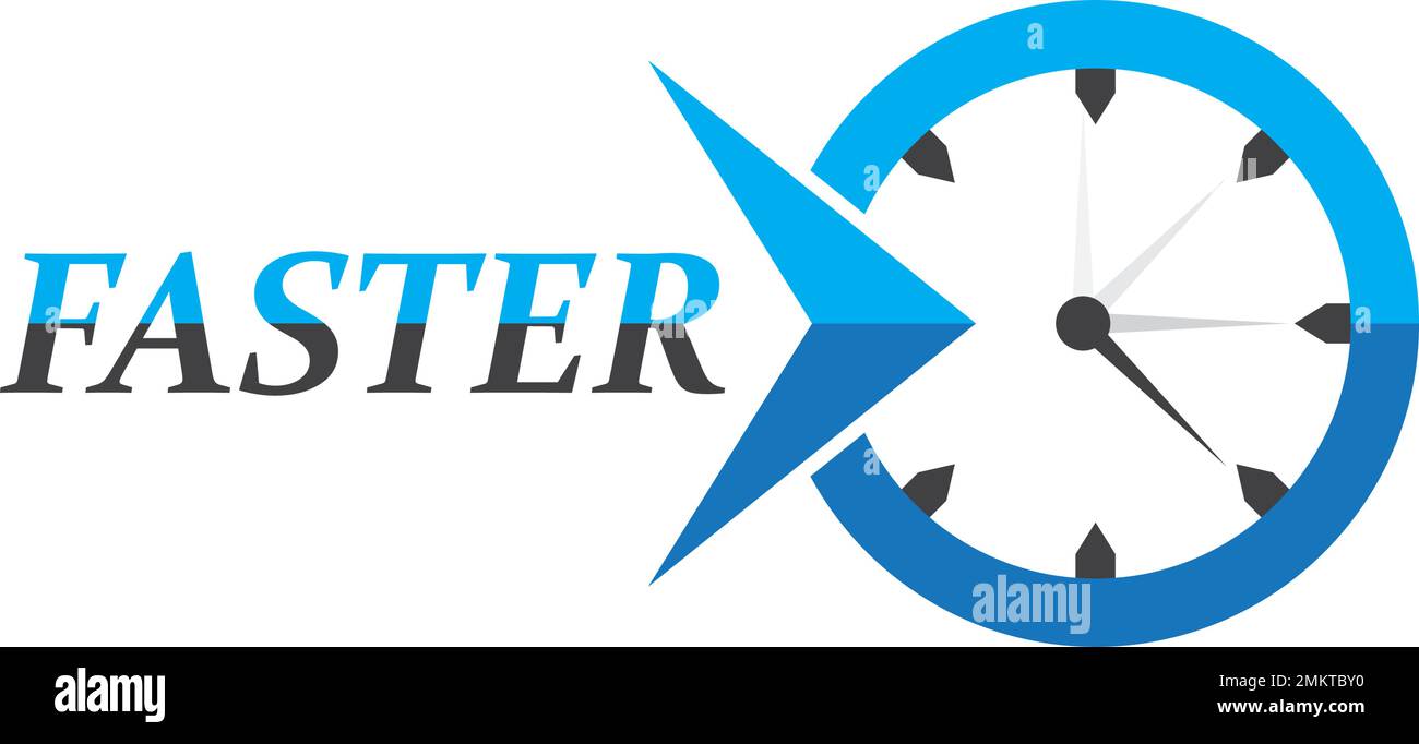 Speed, vector logo racing event, with modified speedometer main ...